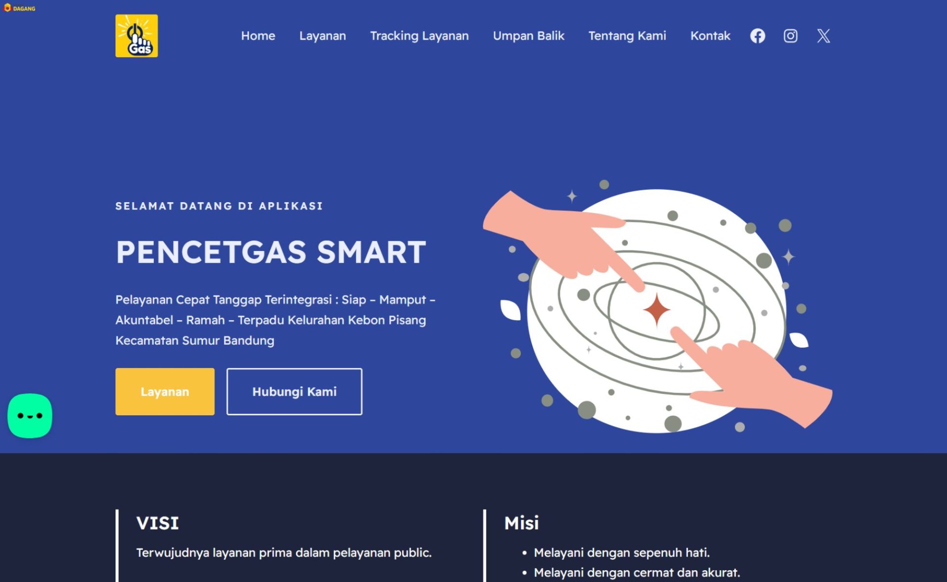 Jasa Pembuatan Website Pemerintah - Aplikasi Dagang Teknologi